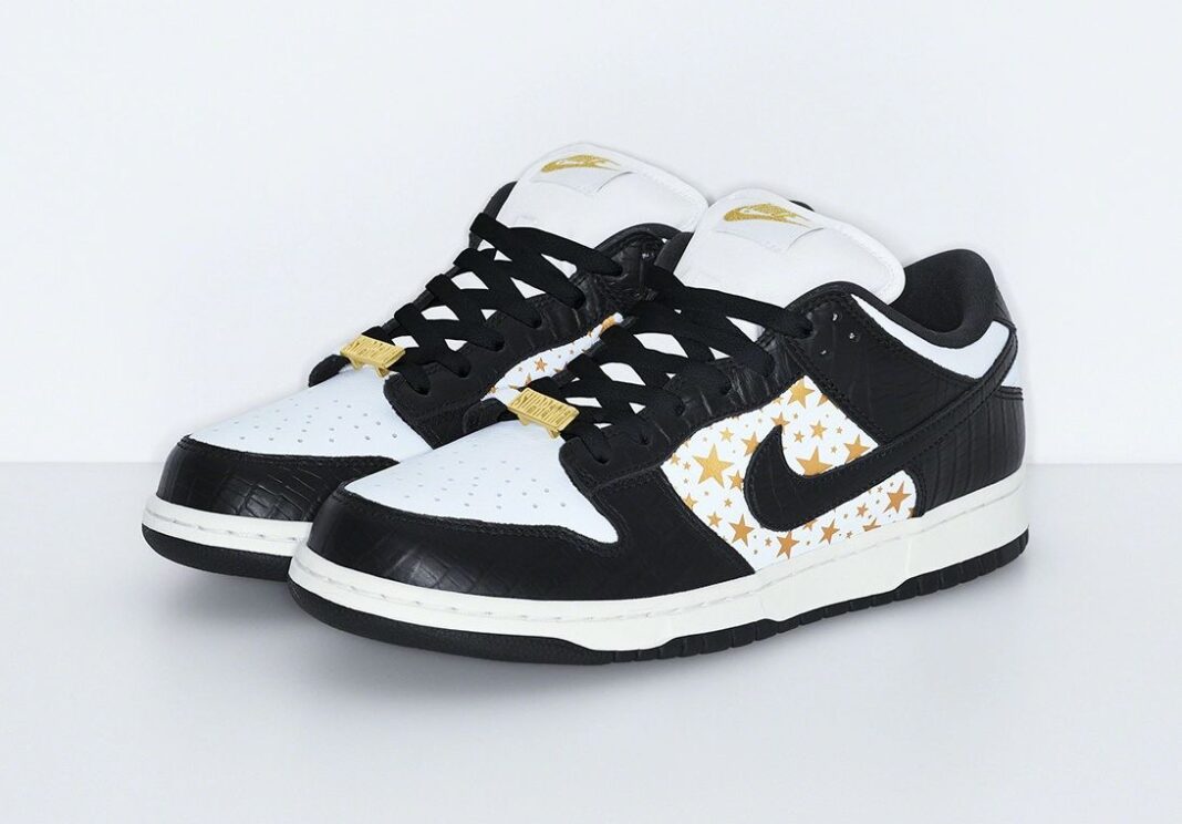 Supreme Nike SB Dunk Low Stars 2021 Release Date Info | SneakerFiles