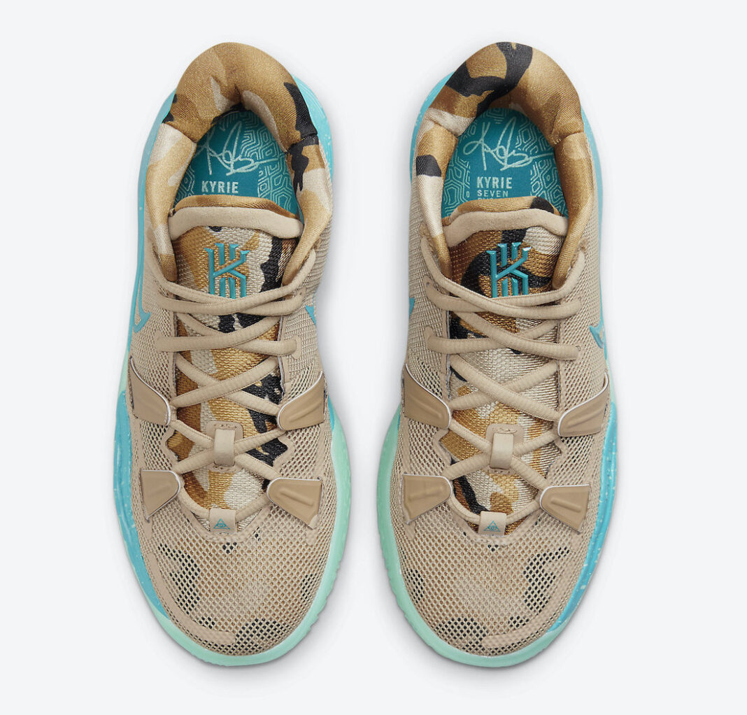 Nike Kyrie 7 Beach Camo CT4080-207 Release Date Info | SneakerFiles