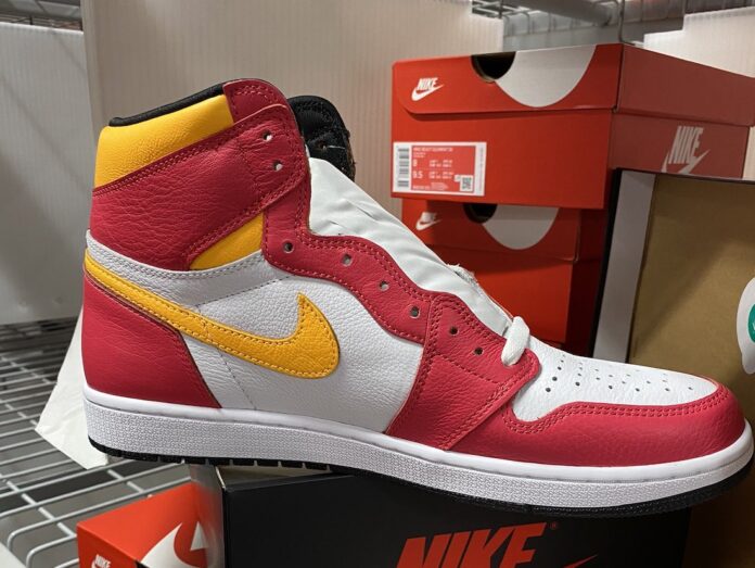 Air Jordan 1 Light Fusion Red 555088-603 Release Date Info | SneakerFiles
