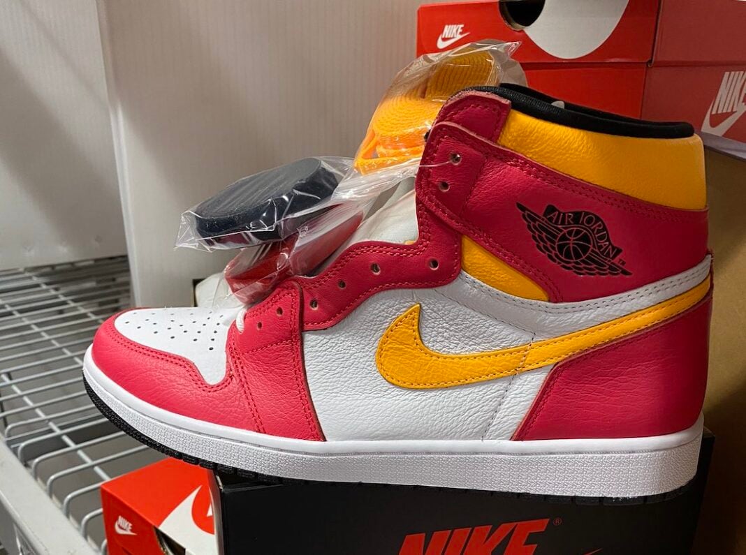 Air Jordan 1 Light Fusion Red 555088-603 Release Date Info | SneakerFiles