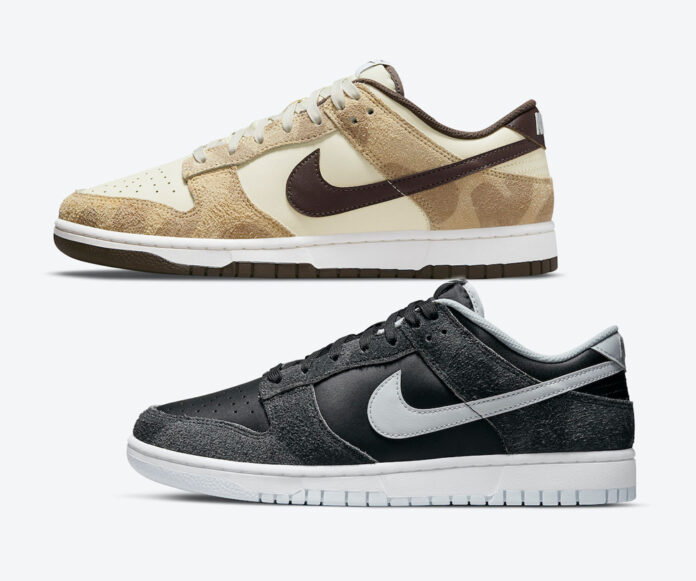 Nike Dunk Low Animal 2021 DH7913-200 DH7913-001 Release Date Info ...