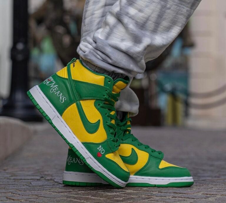Supreme x Nike SB Dunk High By Any Means Release Date Info | SneakerFiles