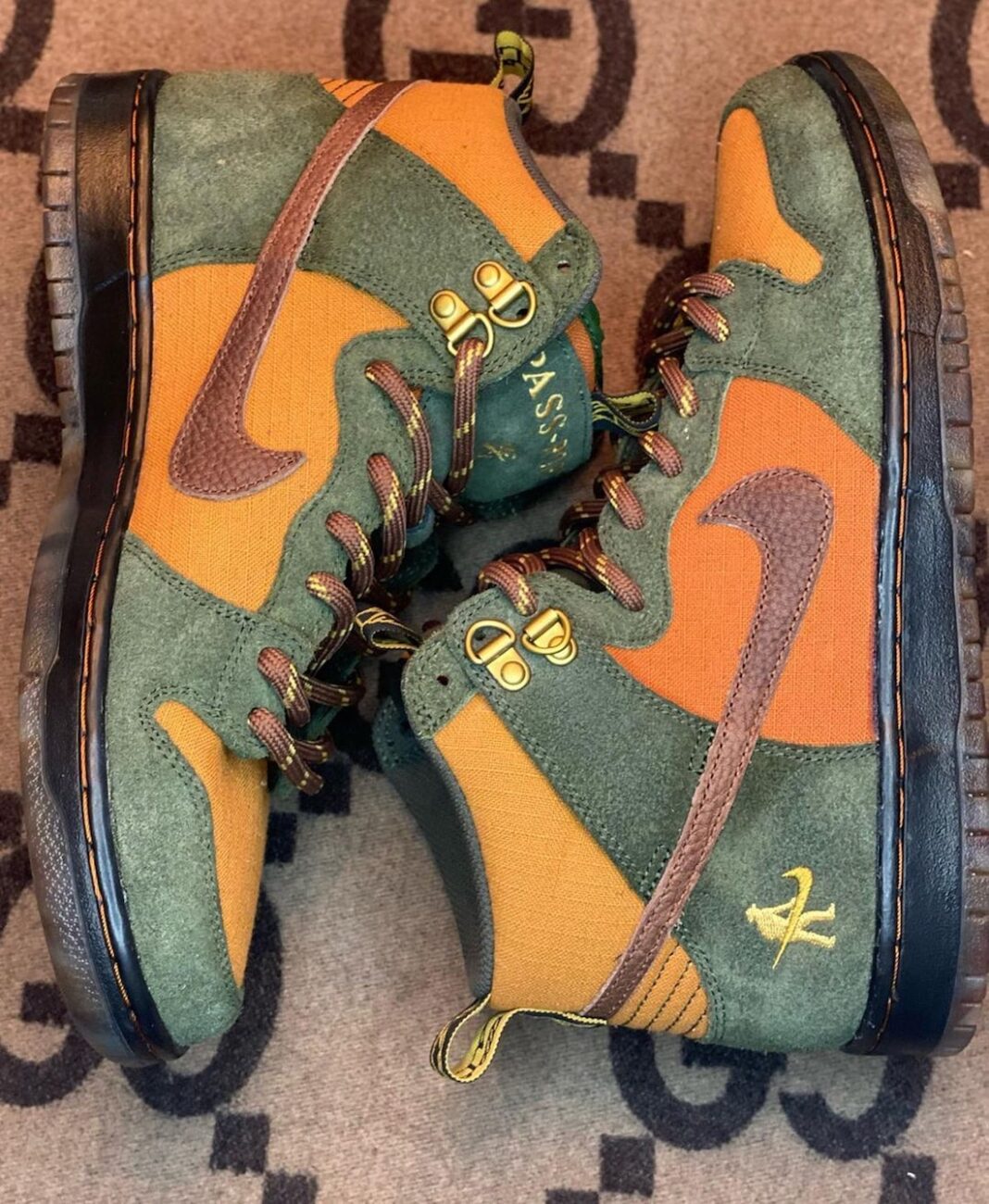 Pass~Port x Nike SB Dunk High Workboot DO6119-300 Release Date Info ...