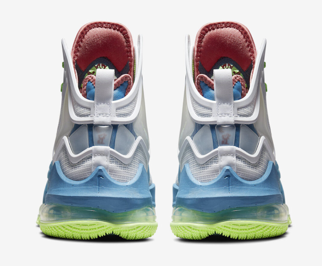 Nike LeBron 19 Neon Green Blue DC9339-400 Release Date Info | SneakerFiles