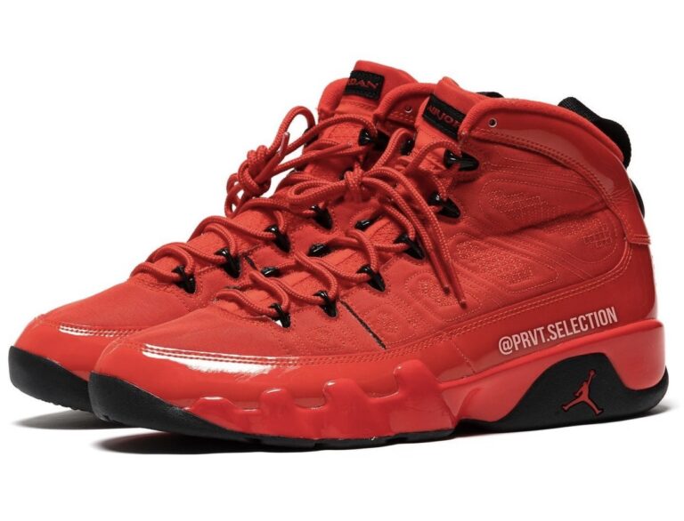 Air Jordan 9 Chile Red CT8019-600 Release Date Info | SneakerFiles