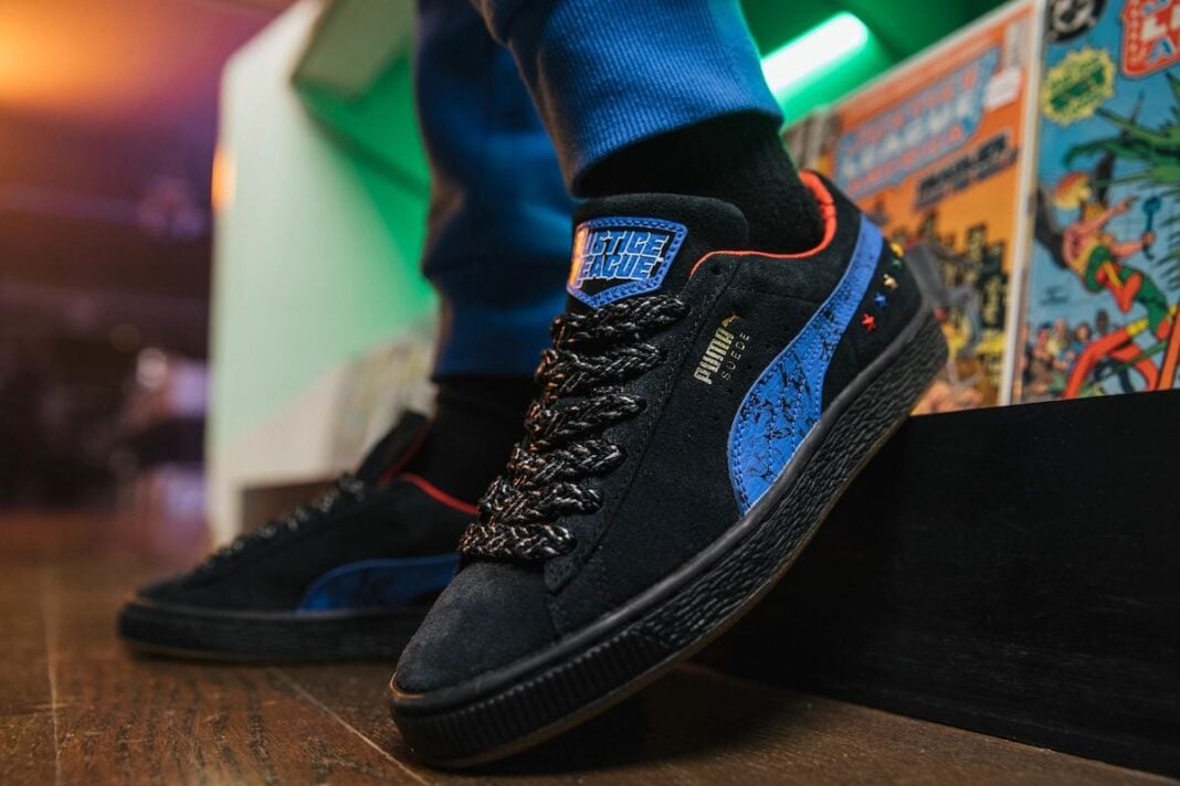 DC Justice League x Puma Suede 385824-01 Release Date Info | SneakerFiles