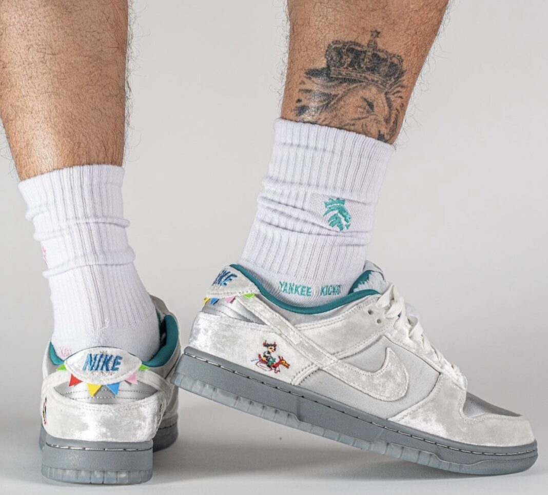 Nike Dunk Low Ice Christmas DO2326-001 Release Date Info | SneakerFiles