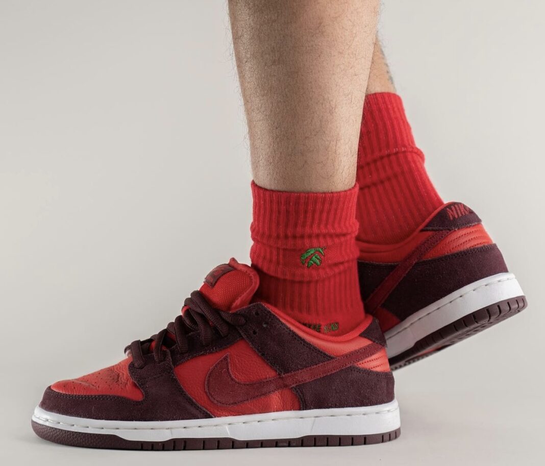 Nike SB Dunk Low Cherry DM0807-600 Release Date Info | SneakerFiles