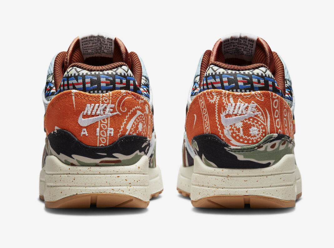 Concepts x Nike Air Max 1 Mellow DN1803-500 DN1803-900 DN1803-300 ...