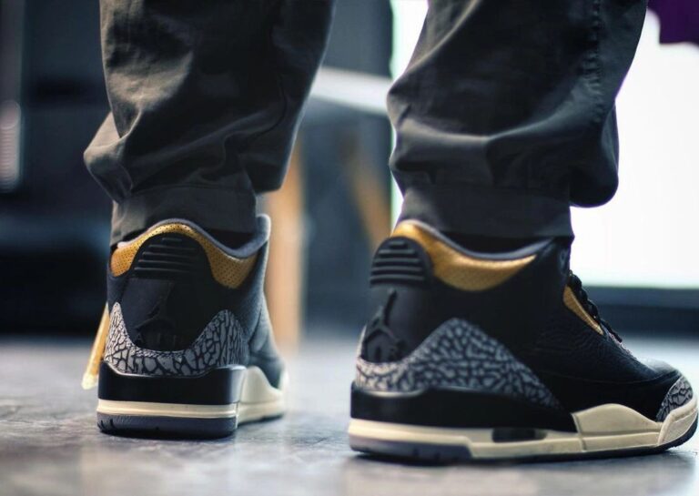 Air Jordan 3 Black Gold WMNS CK9246-067 Release Date Info | SneakerFiles