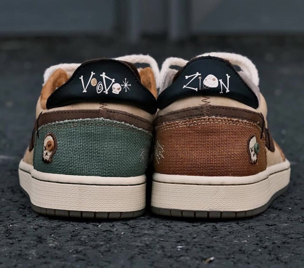 Zion Williamson x Air Jordan 1 Low OG Voodoo DZ7292-200 Release Date ...