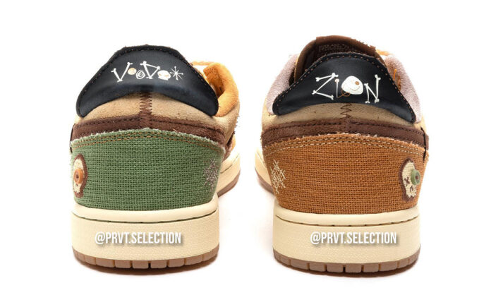 Zion Williamson x Air Jordan 1 Low OG Voodoo DZ7292-200 Release Date ...