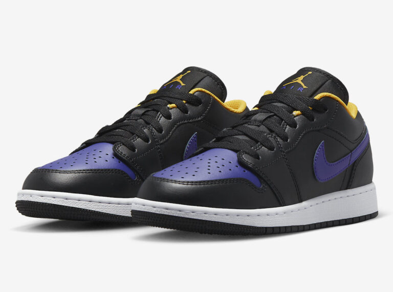 Air Jordan 1 Low Lakers 553560-075 Release Date + Where to Buy ...
