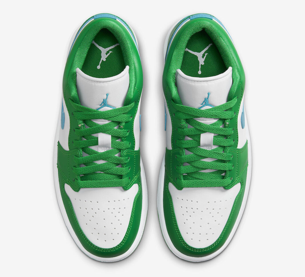 Air Jordan 1 Low Lucky Green Aquatone DC0774-304 Release Date + Where ...