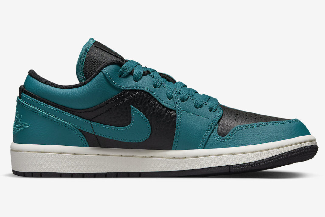 Air Jordan 1 Low Split Bright Spruce Black DR0502-300 Release Date ...