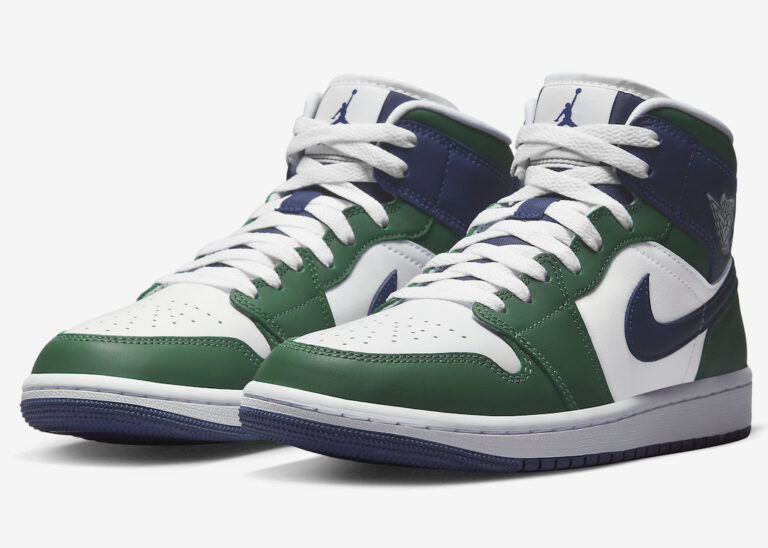 Air Jordan 1 Mid Navy Green DZ5326-300 Release Date + Where to Buy ...