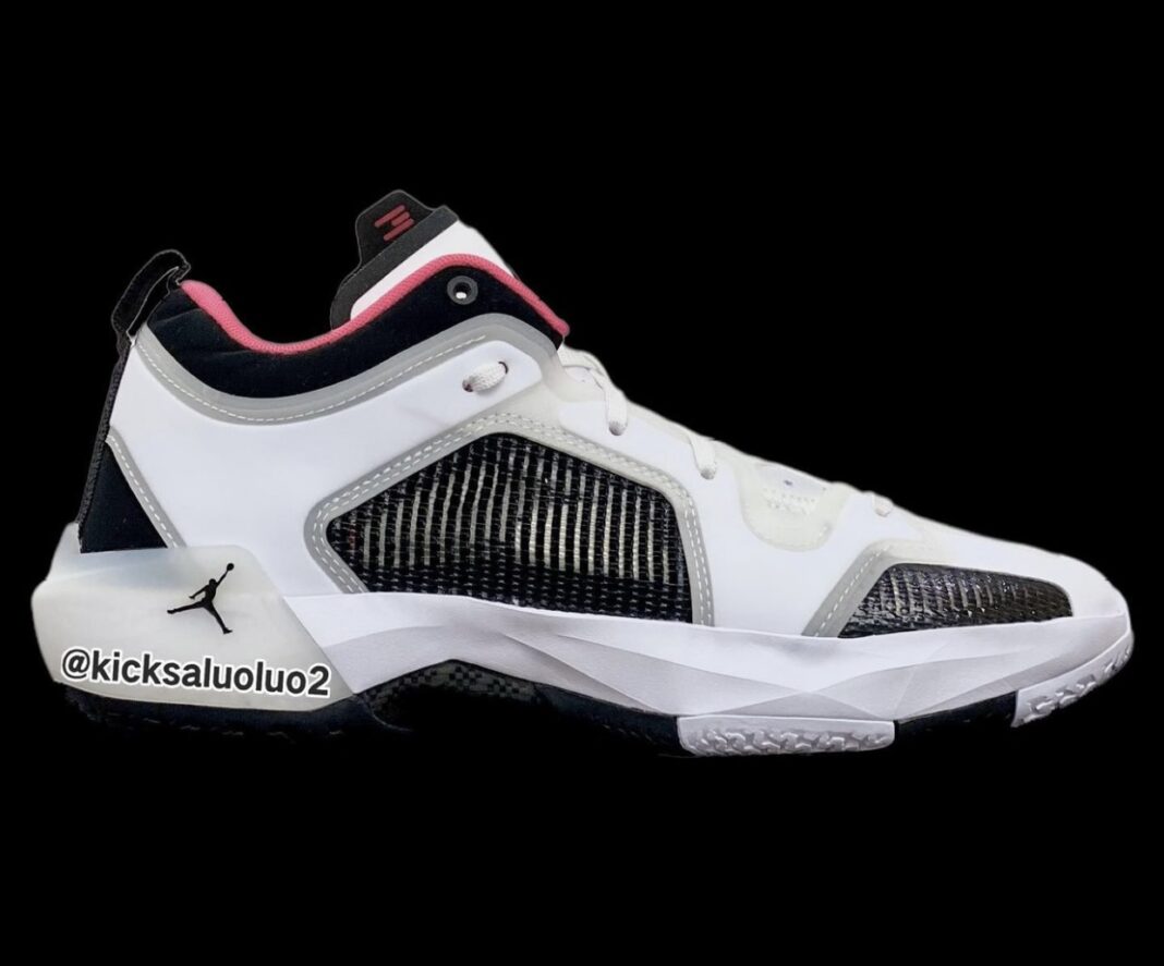 Air Jordan 37 Low White Black Siren Red DQ4122-100 Release Date + Where ...