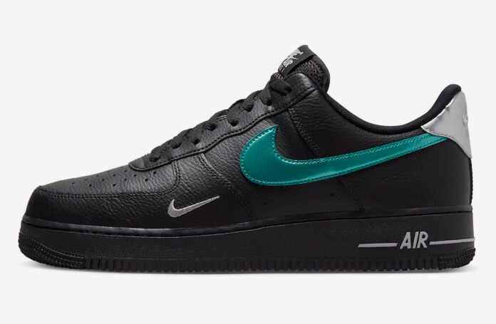Nike Air Force 1 Low Black Blue Lightning FD0654-001 Release Date ...