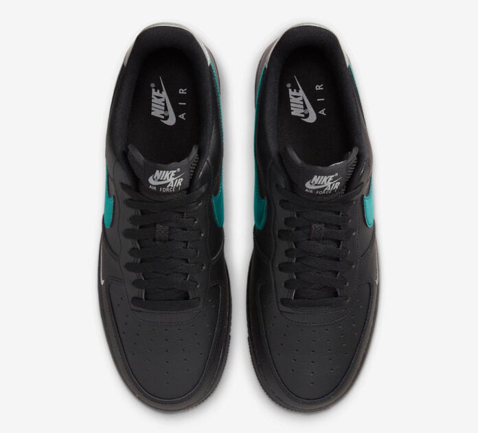 Nike Air Force 1 Low Black Blue Lightning FD0654-001 Release Date ...