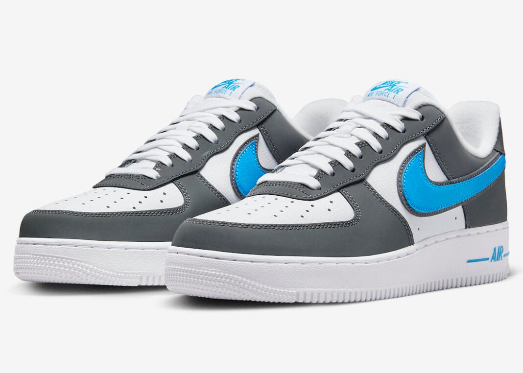 Nike Air Force 1 Low White Grey Blue FB3360-100 Release Date + Where to ...