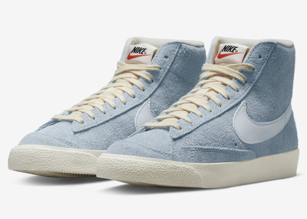 Nike Blazer Mid Blue Suede DV7006-400 Release Date + Where to Buy ...