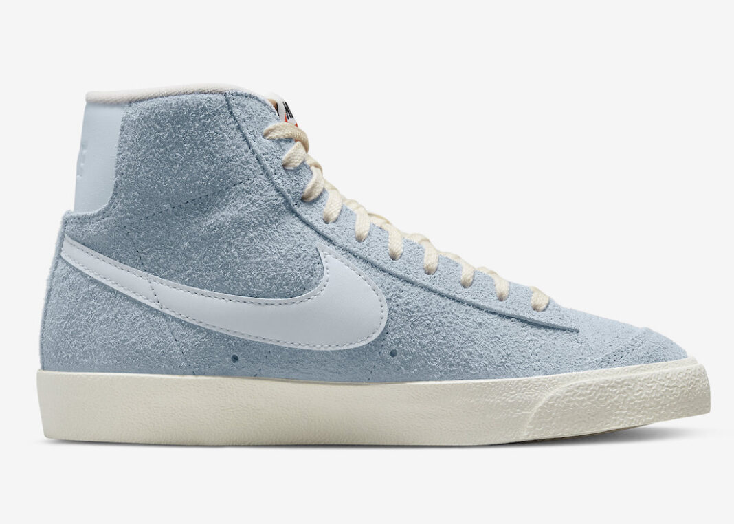 Nike Blazer Mid Blue Suede DV7006-400 Release Date + Where to Buy | SneakerFiles