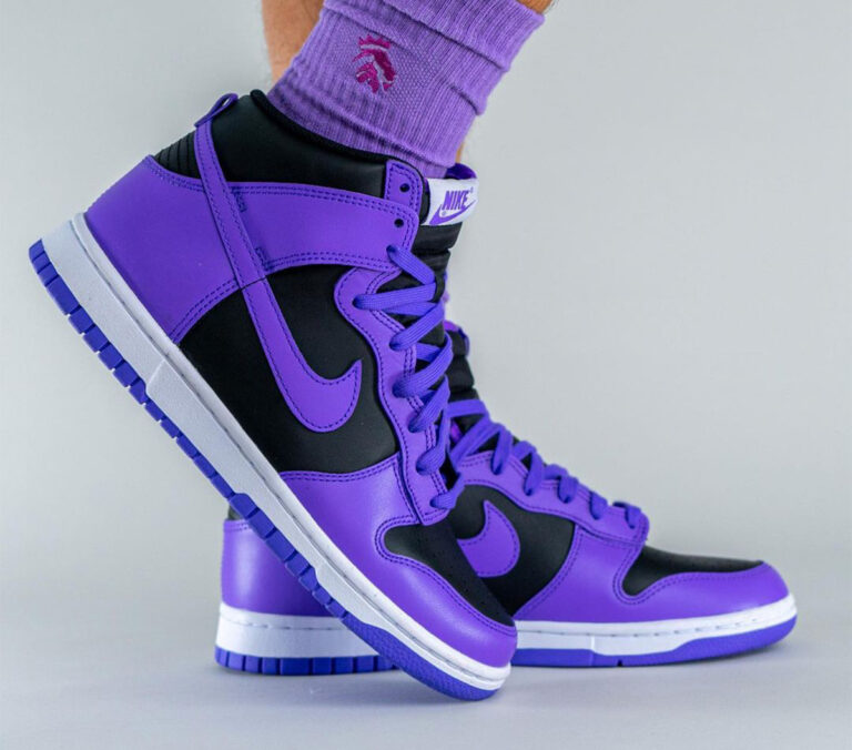 Nike Dunk High Purple Black Release Date + Where to Buy | SneakerFiles