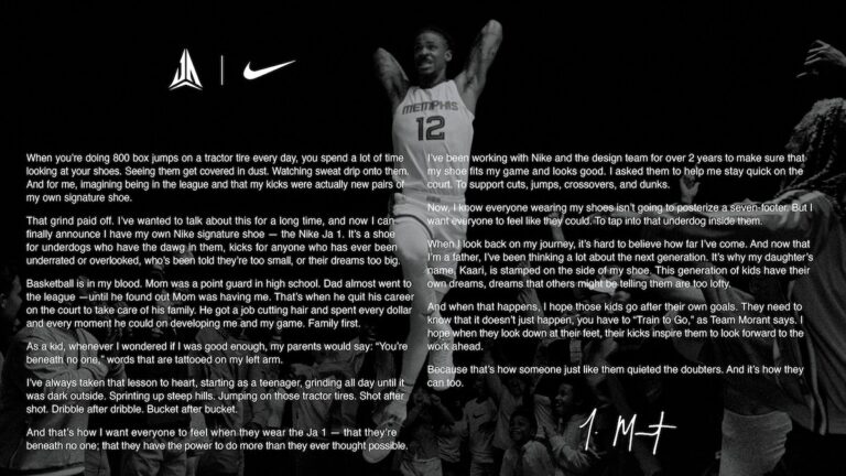 Ja Morant Nike Ja 1 Colorways + Release Dates | SneakerFiles