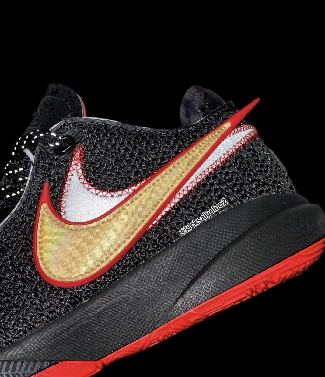 Nike LeBron 20 Bred Black University Red DJ5423-001 Release Date ...