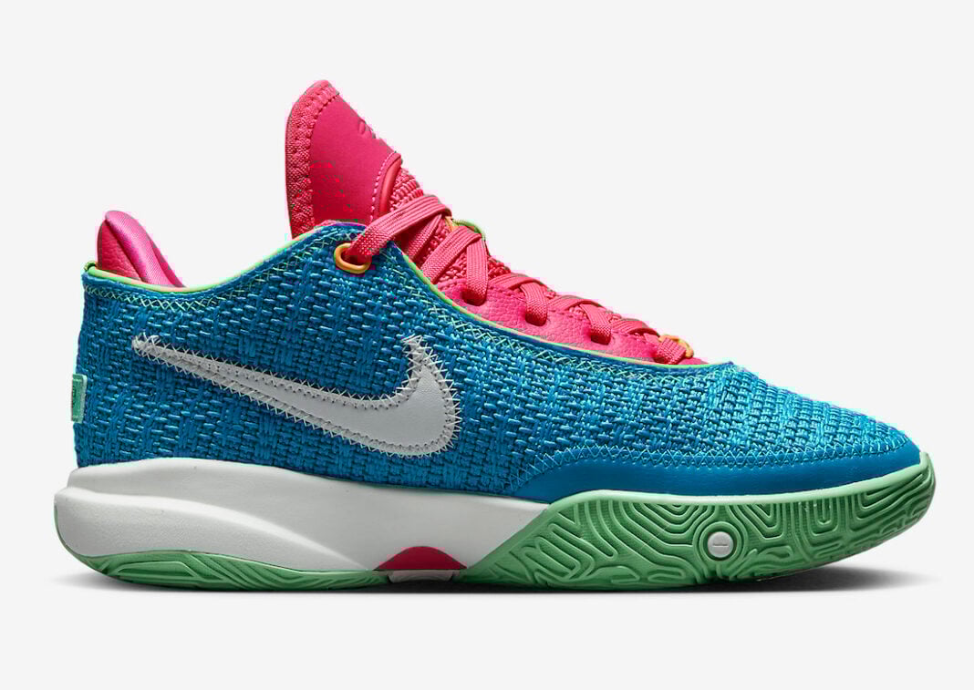 Nike LeBron 20 GS Laser Blue DQ8651-400 Release Date + Where to Buy | SneakerFiles