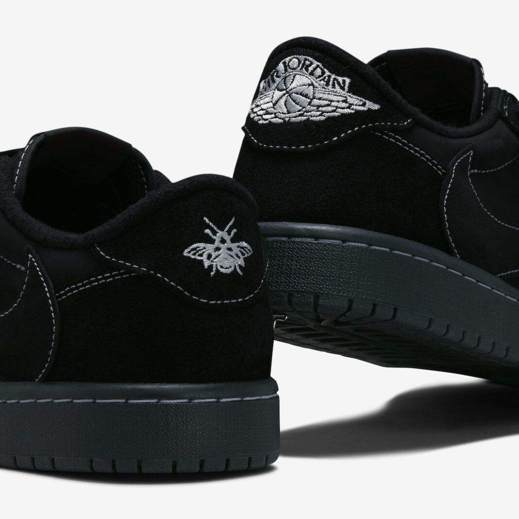 Travis Scott x Air Jordan 1 Low Black Phantom DM7866-001 Release Date ...