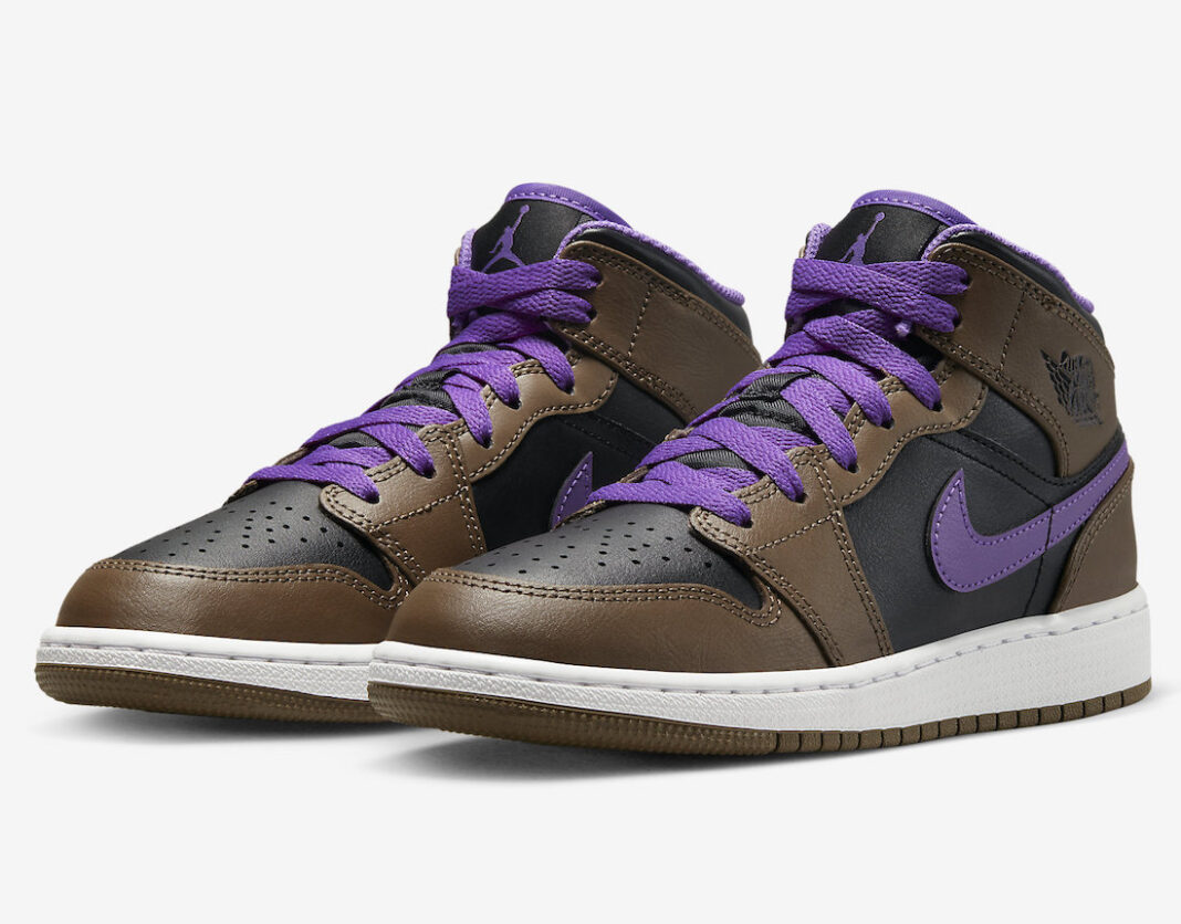 Air Jordan 1 Mid Palomino Wild Berry Black DQ8426-215 Release Date ...