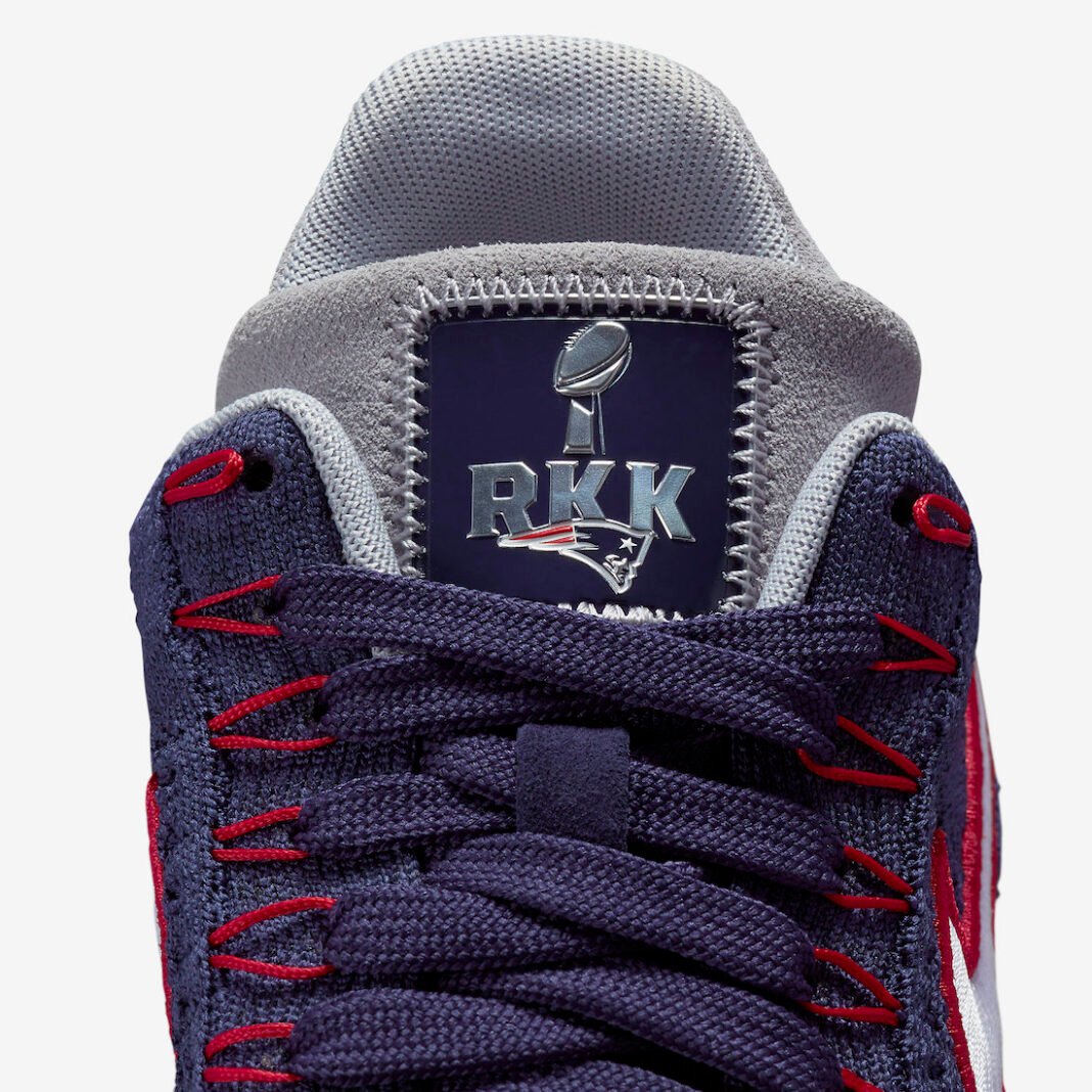 Nike Air Force 1 Flyknit New England Patriots Robert Kraft FD0495-400 ...