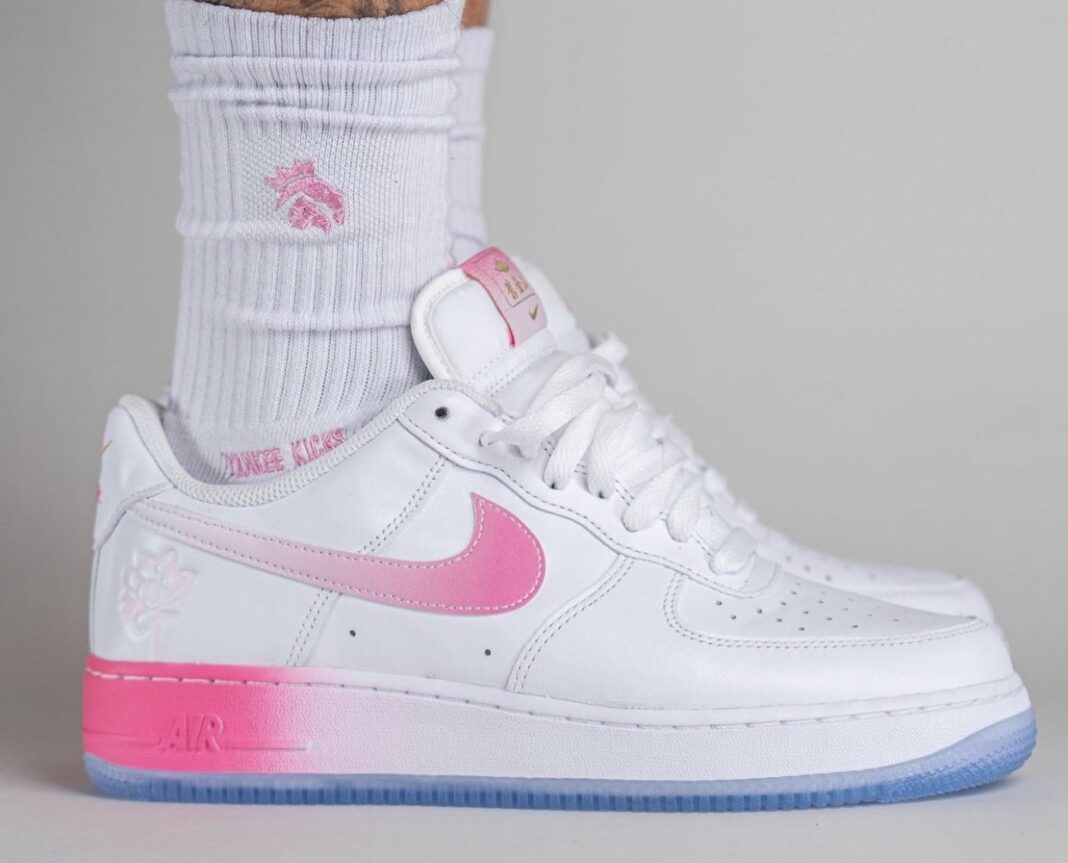 Nike Air Force 1 Low Flower Lotus FD0778-100 Release Date | SneakerFiles
