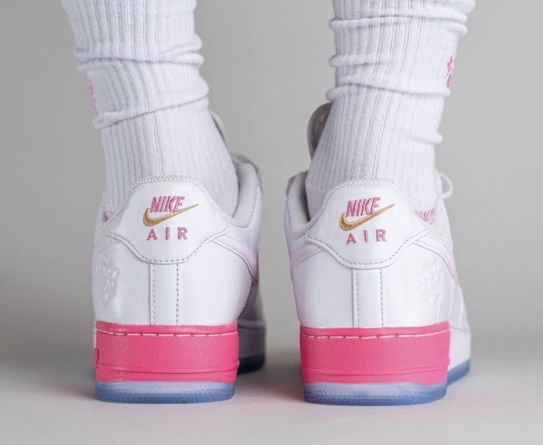 Nike Air Force 1 Low Flower Lotus FD0778-100 Release Date | SneakerFiles