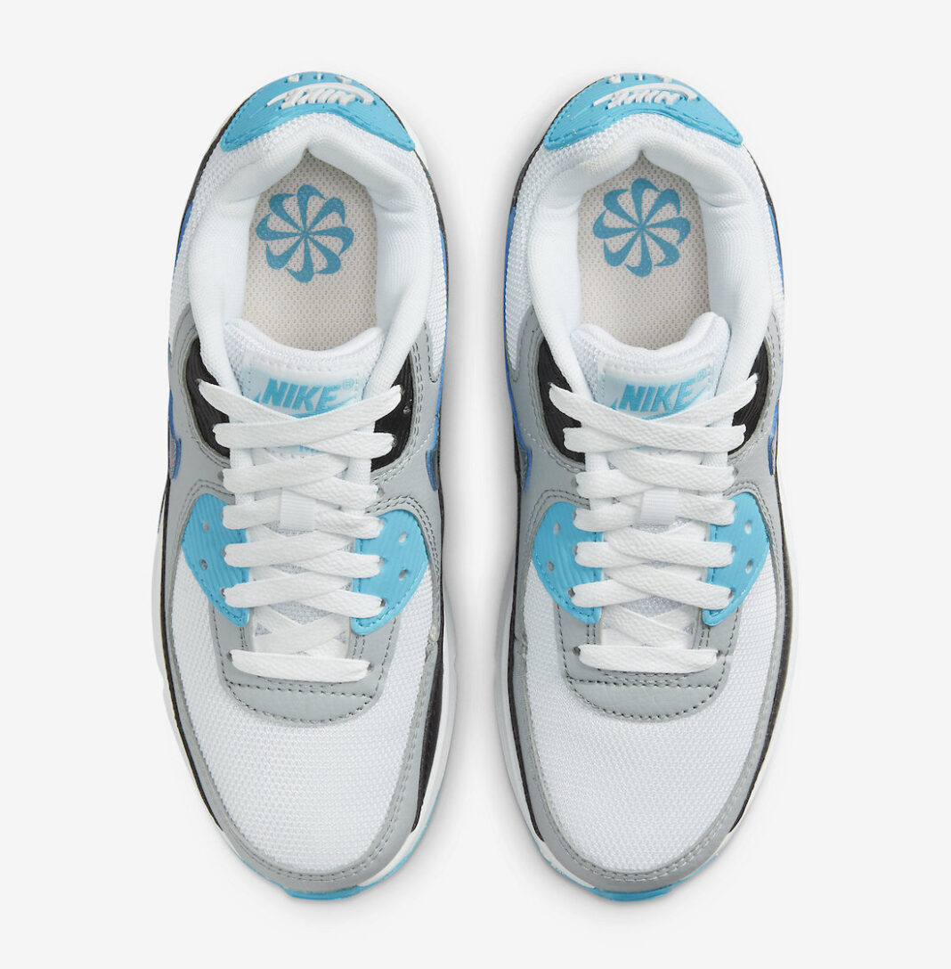 Nike Air Max 90 GS Laser Blue Metallic FD0678-100 Release Date + Where ...