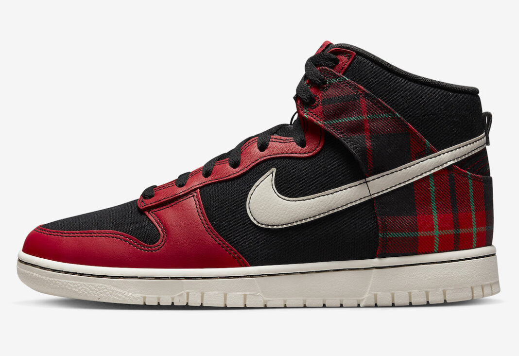 Nike Dunk High Plaid Red Black DV0826-001 Release Date + Where to Buy ...