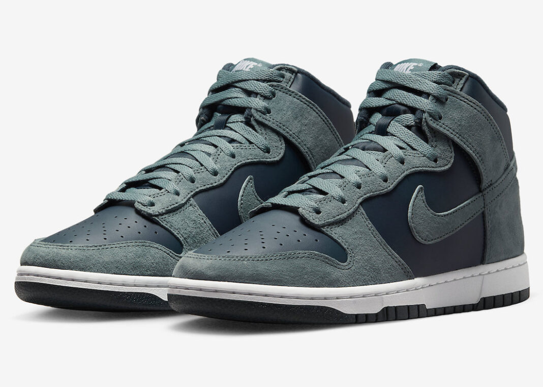 Nike Dunk High Teal Suede DQ7679-400 Release Date + Where to Buy ...
