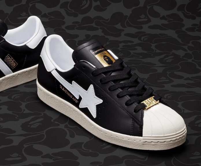 Bape x adidas Superstar Black White Release Date Info | SneakerFiles