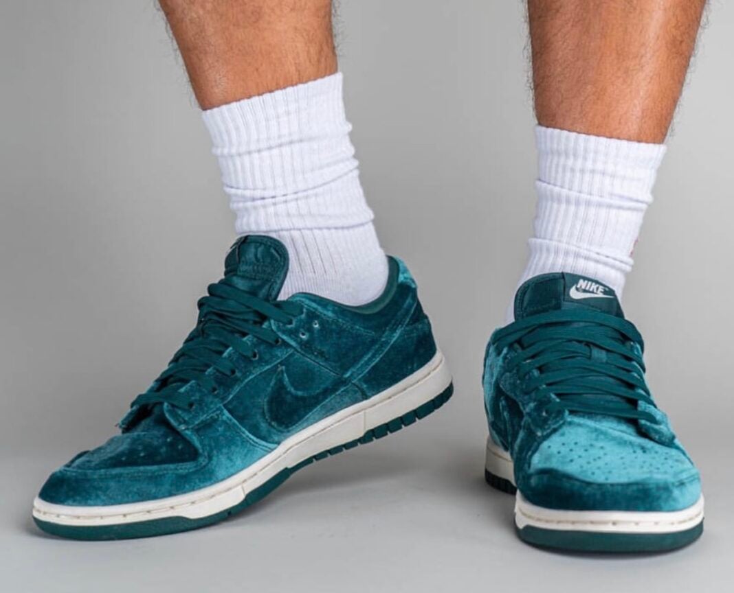 Nike Dunk Low Green Velvet DZ5224-300 Release Date + Where to Buy ...