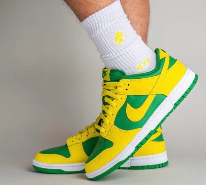 Nike Dunk Low Reverse Brazil DV0833-300 Release Date + Where to Buy ...
