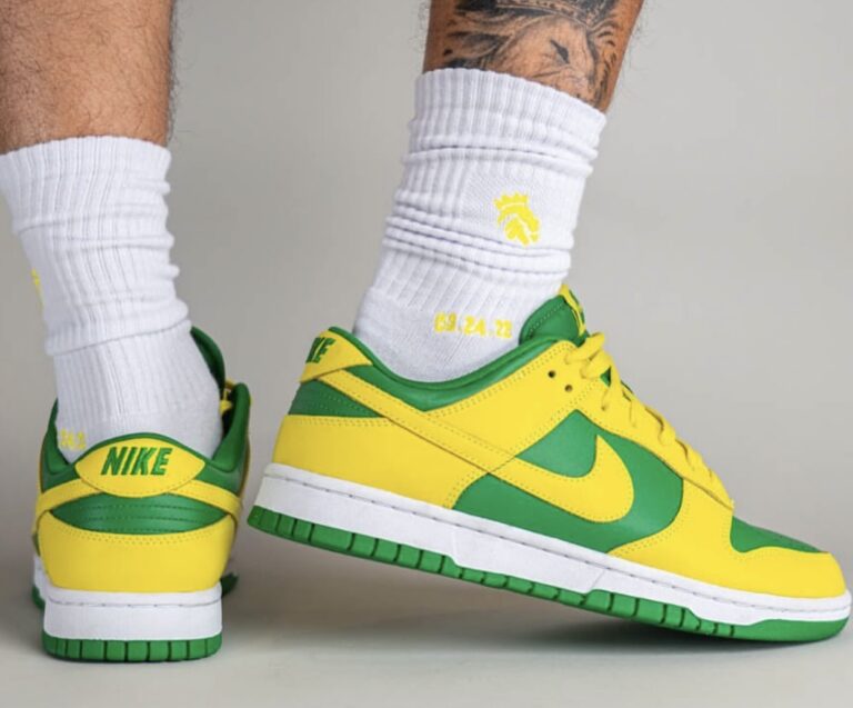 Nike Dunk Low Reverse Brazil DV0833-300 Release Date + Where to Buy ...