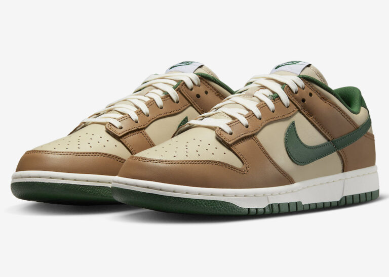 Nike Dunk Low Tan Green FB7160-231 Release Date + Where to Buy ...
