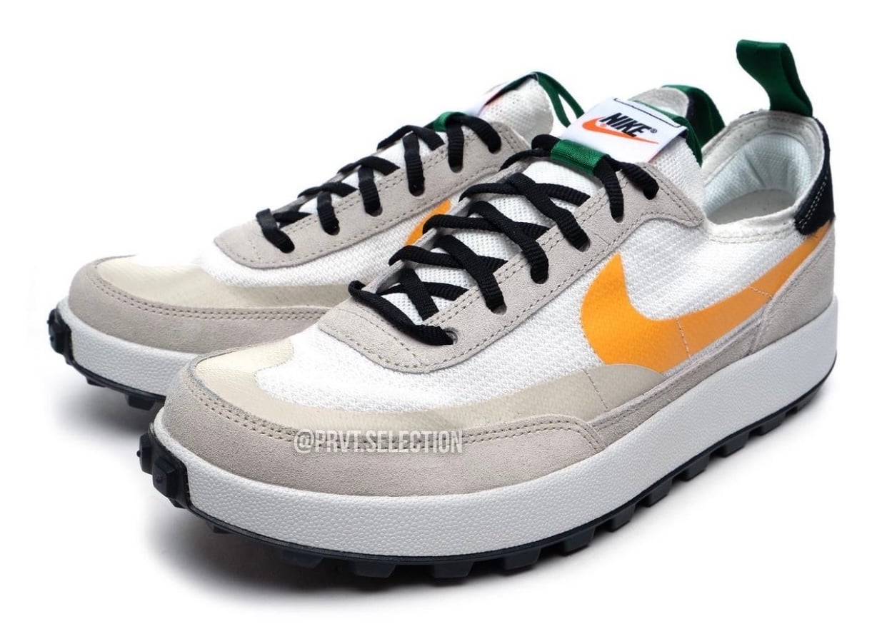 Tom Sachs x NikeCraft General Purpose Shoe White Yellow Release Date ...