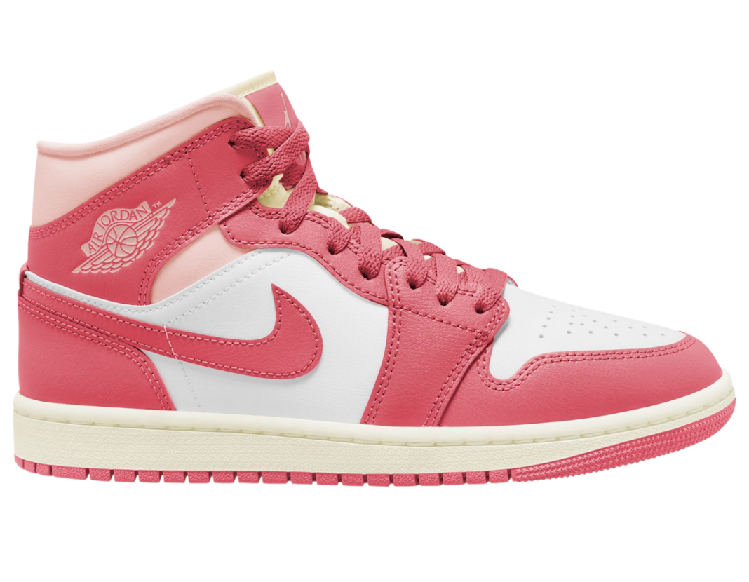 Air Jordan 1 Mid Strawberries and Cream BQ6472-186 Release Date + Where ...