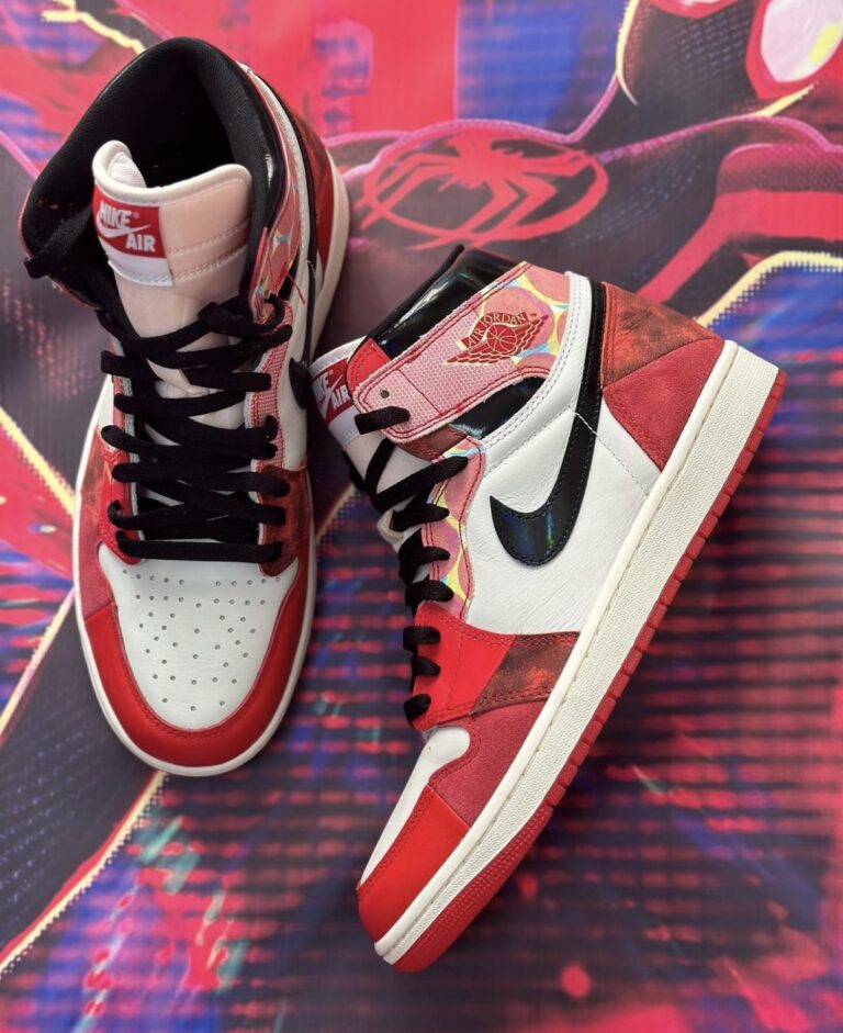 Air Jordan 1 Spider-Man: Across the Spider-Verse DV1748-601 Release ...