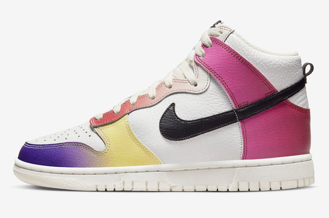 Nike Dunk High Multi-Color Gradient FD0802-100 Release Date + Where to ...
