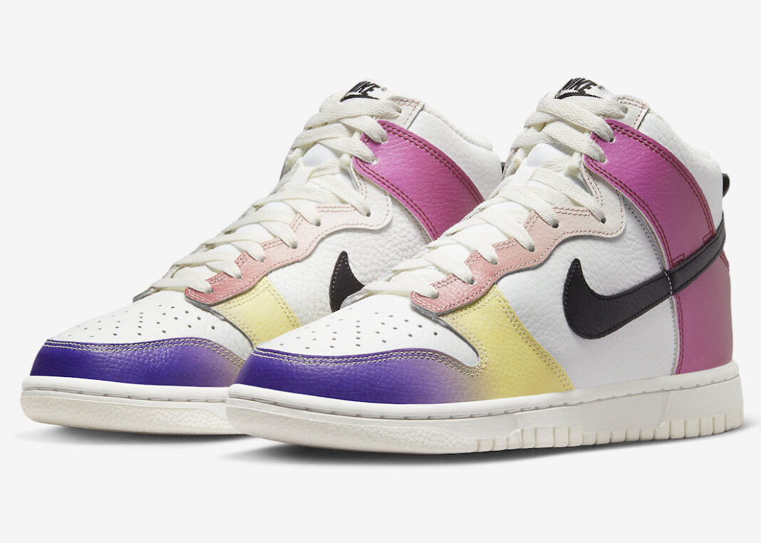 Nike Dunk High Multi-Color Gradient FD0802-100 Release Date + Where to ...