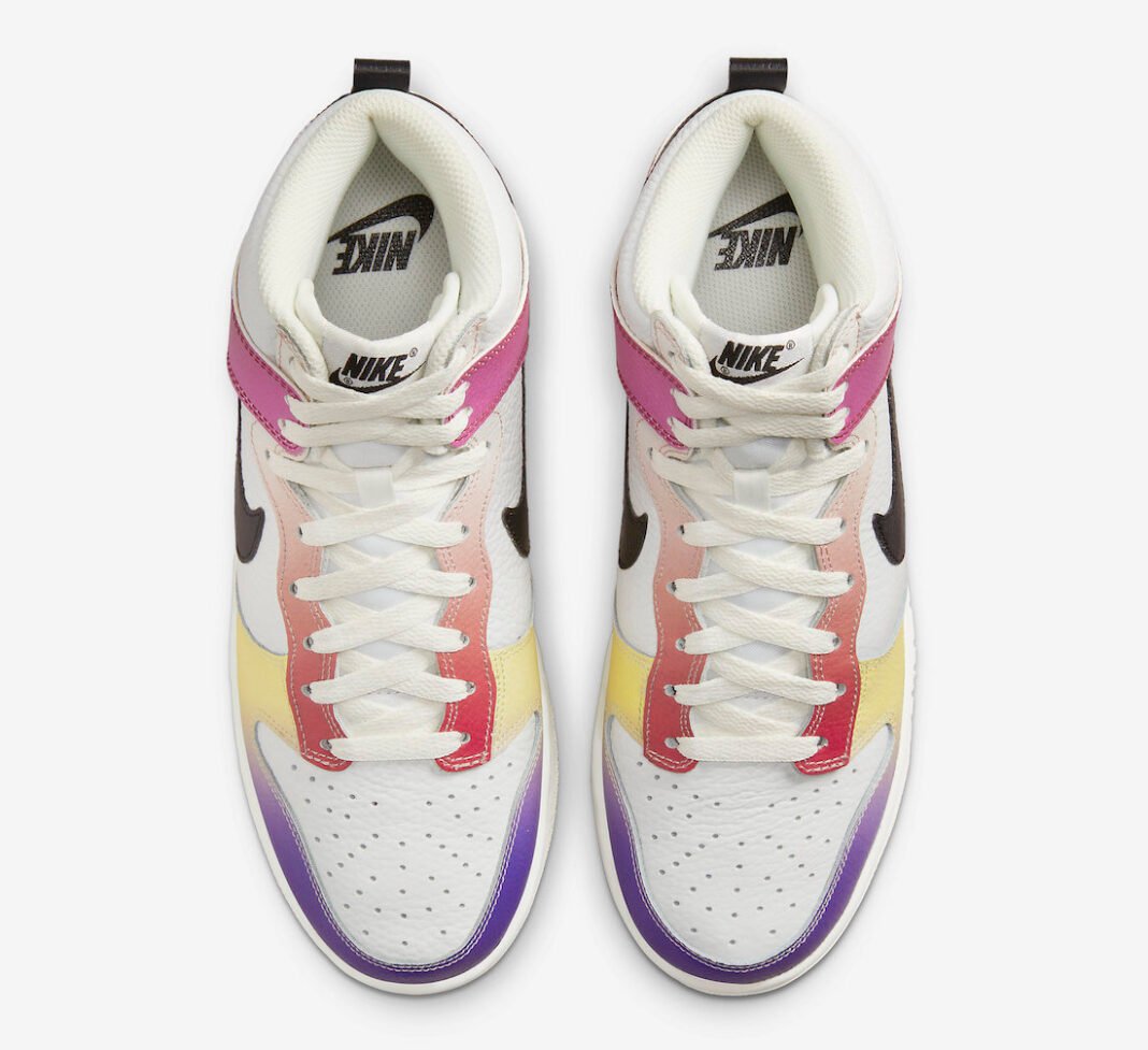 Nike Dunk High Multi-Color Gradient FD0802-100 Release Date + Where to ...