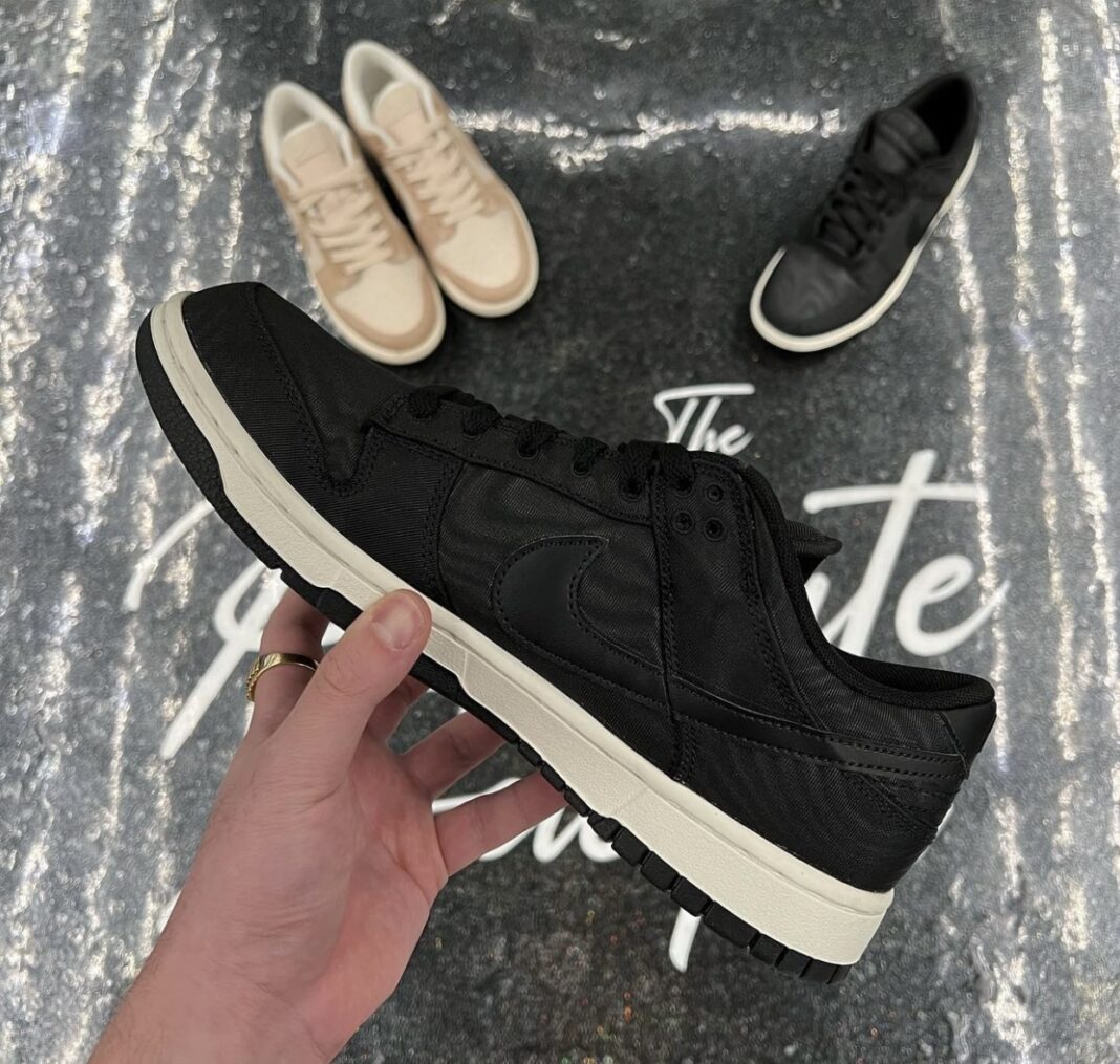 Nike Dunk Low Black Canvas DV7211-001 Release Date + Where to Buy ...